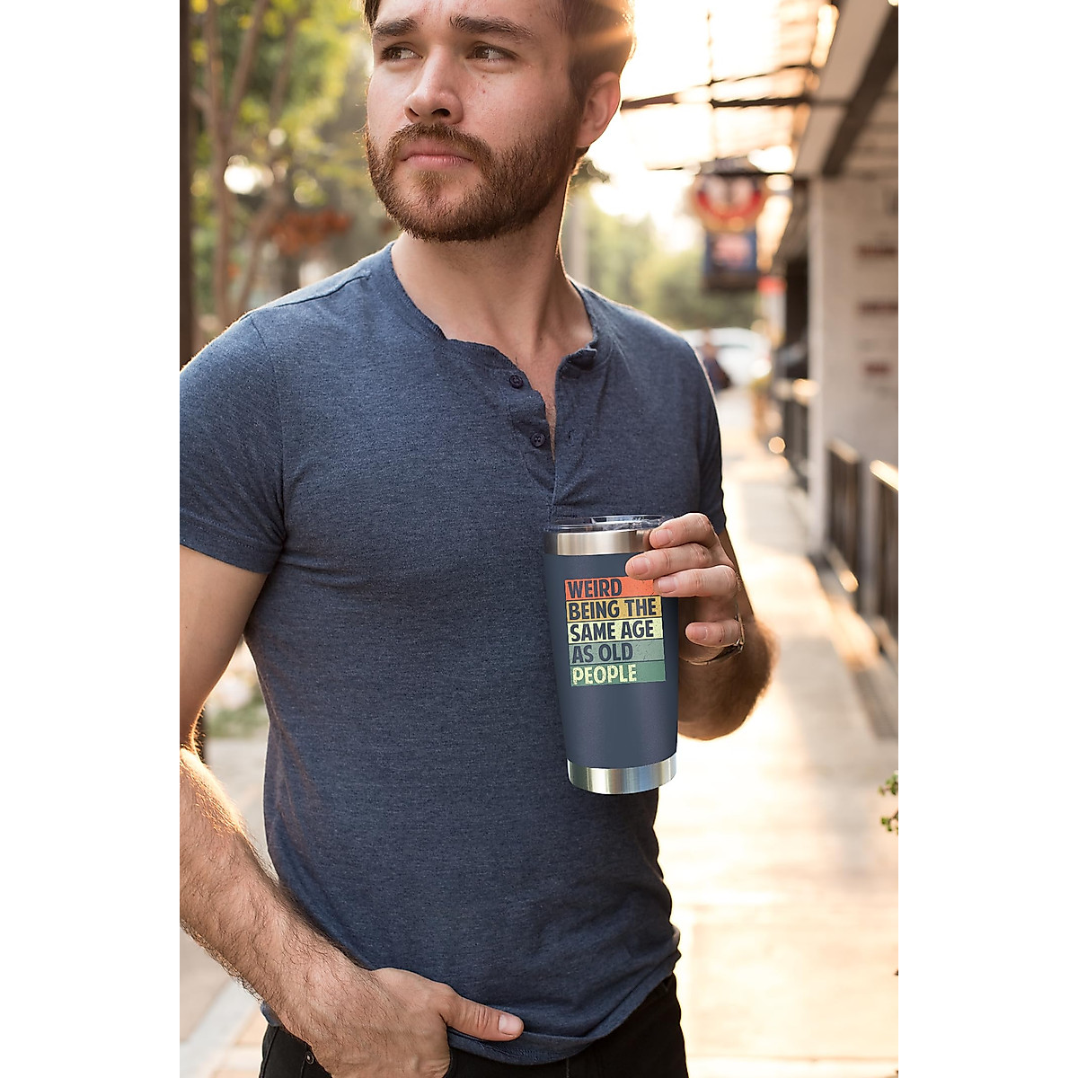 NewEleven 40th Birthday Gifts For Men Women - 1984 40th Birthday Decorations For Men Women - Gifts For Men Women Turning 40-40 Year Old Gifts For Men, Women, Mom, Dad, Wife, Husband - 20 Oz Tumbler