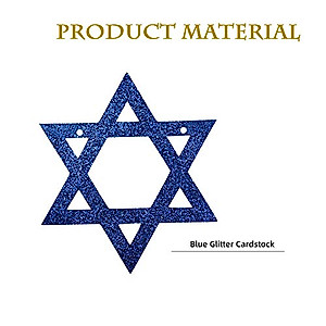 Mazel Tov Glitter Banner Sign,Bar Mitzvah, Jewish Decor,Bridal Shower,Engagement Party,Congratulations,Wedding Party Banner (Gold & Blue)