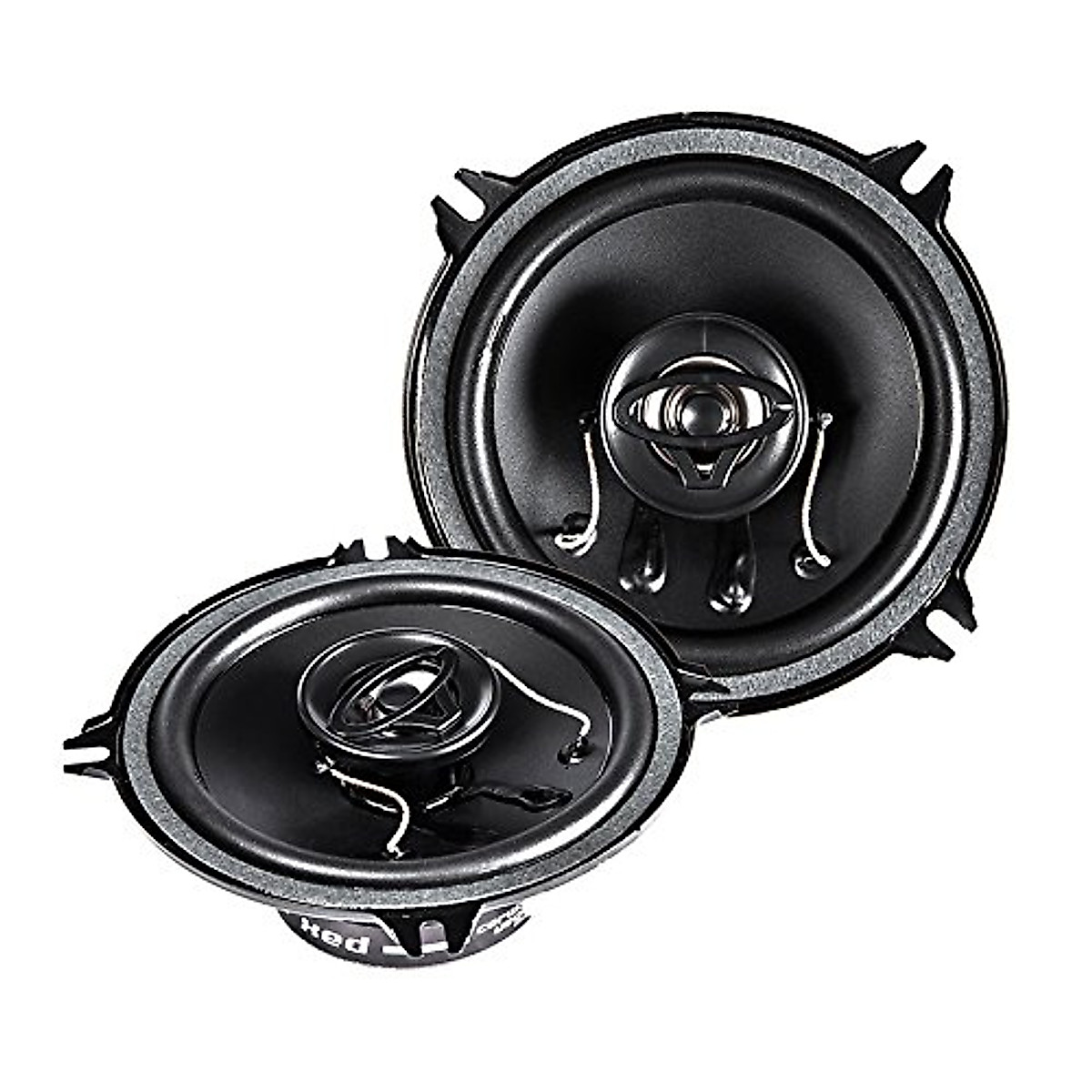 Cerwin Vega XED Series 6.5" 2-Way Coaxial Car Speakers - 300W MAX Power, 4 Ohm Superior Audio, Durable Polypropylene Cone & Metal Dome Tweeters, Lightweight Design for Enhanced Car Audio System XED62