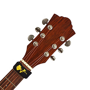 Guitar Bass String Muter Noise Reducer Dampener Universal Guitar Fretboard Muting Wraps Fit for 6-String Guitar, 4-string bass