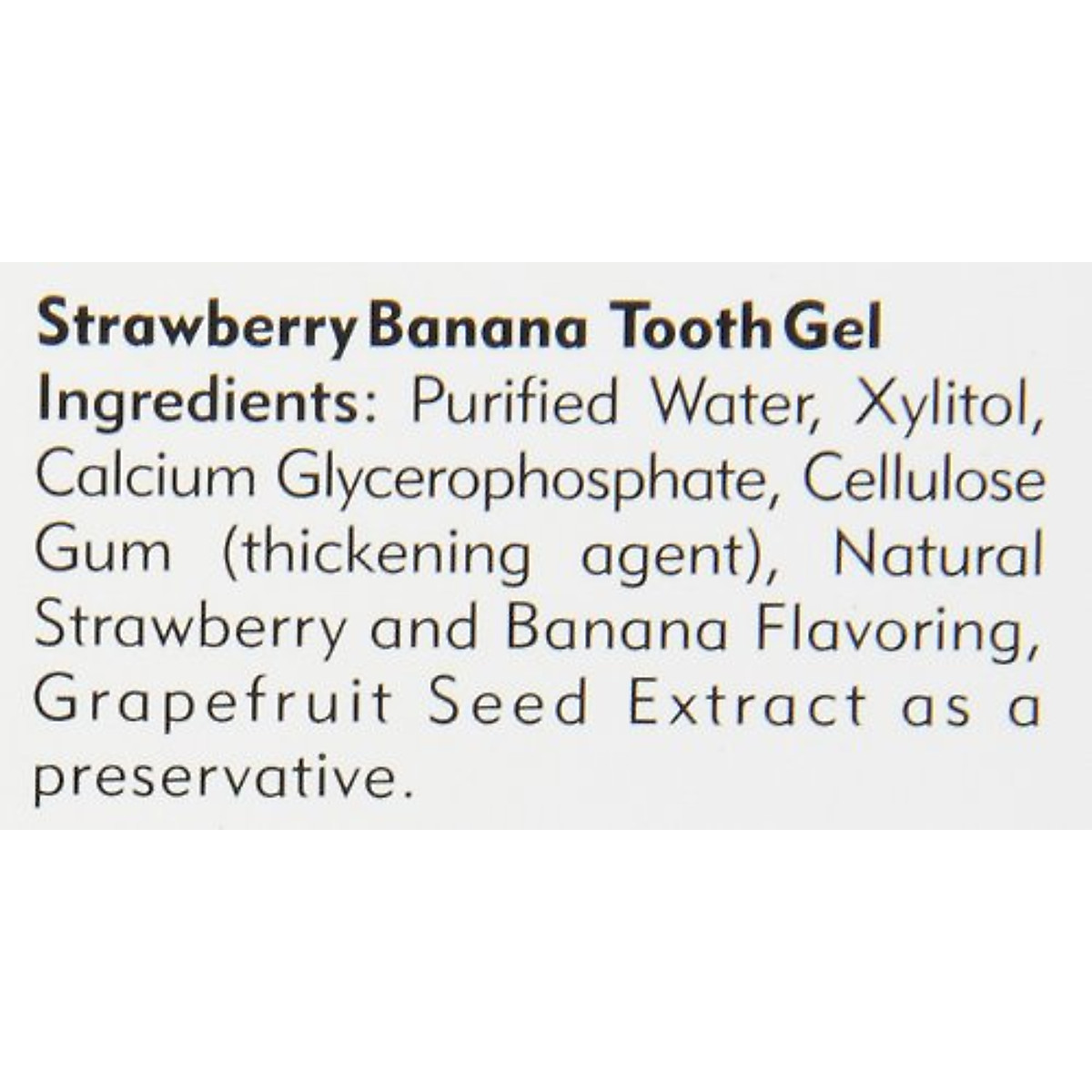 Xlear Banana Brush and Tooth Gel with Xylitol Kit - 2 oz - Strawberry Banana