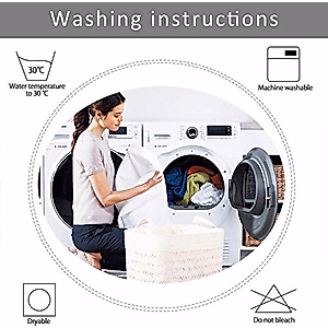 Librao Bean Bag Chair Sofa Cover Without Filler Lazy Lounger High Back Large Bean Bag Storage Chair Couch Cover with Three Side Pockets for Adults and Kids (Blue, XL-39.3x47.2)