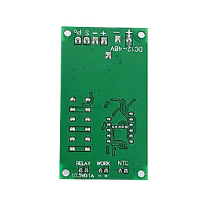 DONGKER PWM Driver Module,DC 12V 24V 48V 4-Wire Fan Temperature Controller for PC Fan/Alarm