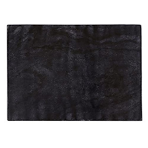 Santa Barbara Design Studio TableSugar Marble Waterfall Serving Board, 14 x 10 x 2.5-Inch, Black/Brass