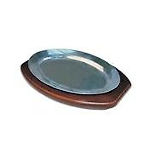 Winco APL-11 Aluminum Sizzling Platter, 11-Inch, Medium