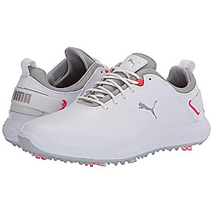 PUMA womens Ignite Blaze Pro Golf Shoe, Puma White-high Rise, 7.5 US