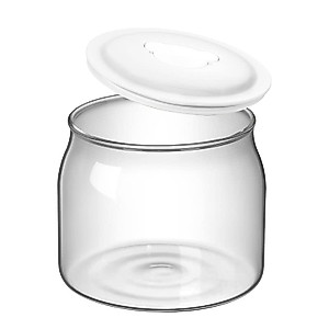 Bear Yogurt Maker Glass Jar with Lid 1QT for Yogurt Maker Machine/ C10T1 Yogurt Maker Replacement