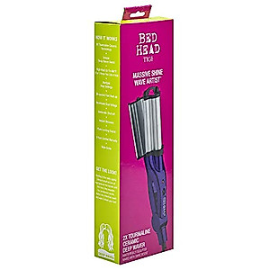 Bed Head Wave Artist Deep Waver | Combat Frizz and Add Massive Shine for Beachy Waves, (Purple)