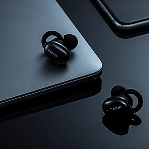 1MORE Stylish True Wireless in-Ear Headphones TWS Bluetooth Wireless Earphones Mini Earbuds with DSP ENC, Phone/Volume Control, Lightweight Portable, Charging Case, 7.5H Battery, MEMS Mic - Black