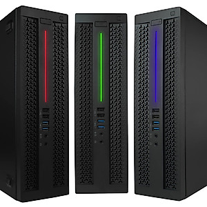 HP EliteDesk 800G1 Small RGB Desktop Computer (SFF) | Quad Core Intel i5 (3.20GHz) | 16GB DDR3 RAM | 240GB SSD Solid State + 1TB HDD| Windows 10 Pro | RGB Mouse + Keyboard (Renewed)