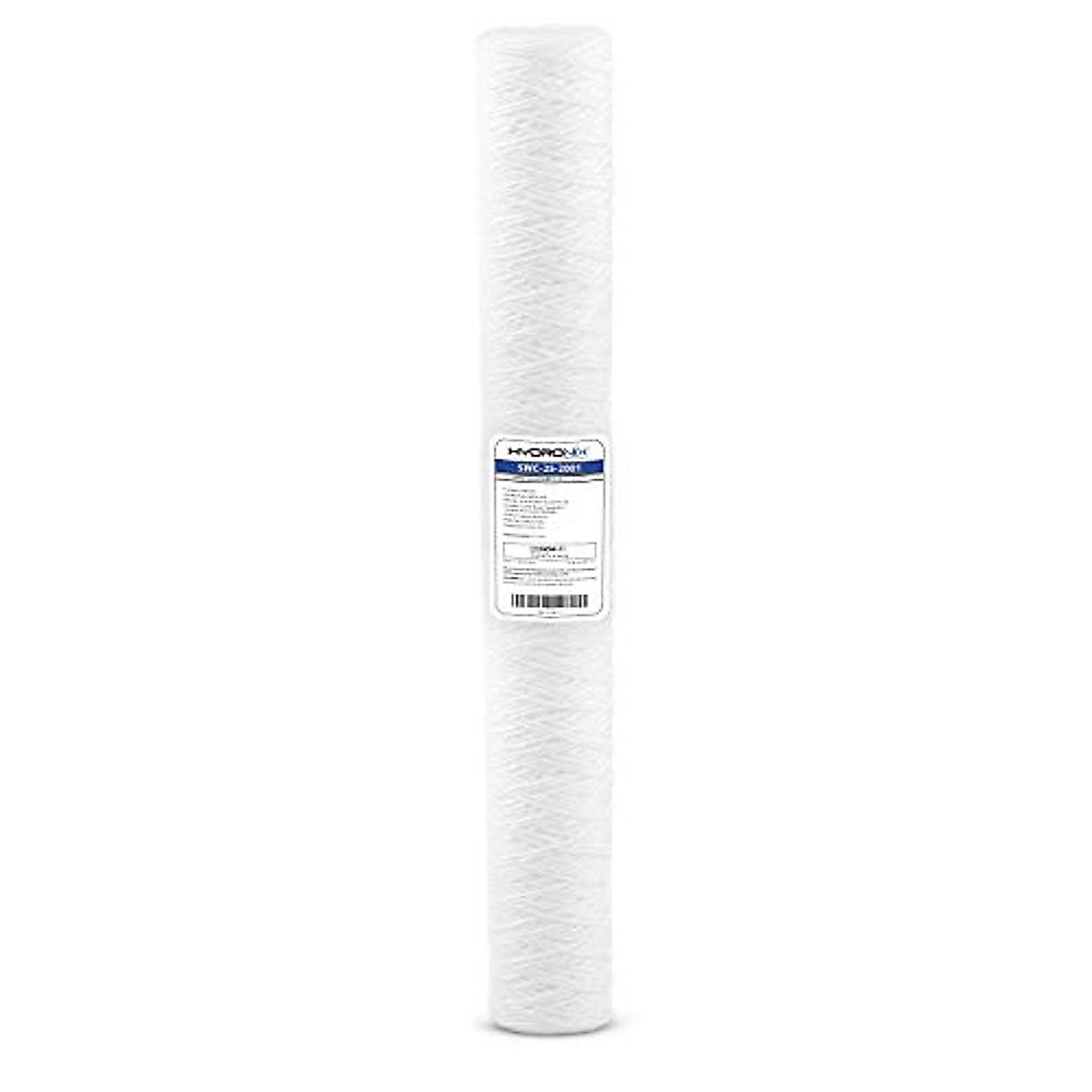 Hydronix - HYDRONIX-SWC-25-2001 SWC-25-2001 String Wound Filter 2.5" OD X 20" Length, 1 Micron