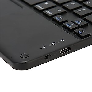 fannay Tablet PC, 10.1 Inch 2-in-1 Tablet Fast Charge 8GB 256GB 8 Core CPU 100‑240V for Android 12 for Entertainment Clear Dual Speakers with Keyboard (US Plug)