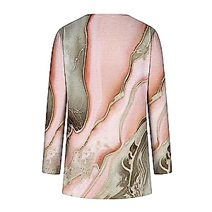 Pxoaobr Summer Short Sleeve Tops Hide Belly Blouse for Women Casual V Neck Shirts Loose Flowy Tunics to Wear with Leggings