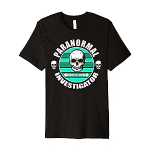 ghost hunting equipment kit with spirit box halloween Premium T-Shirt