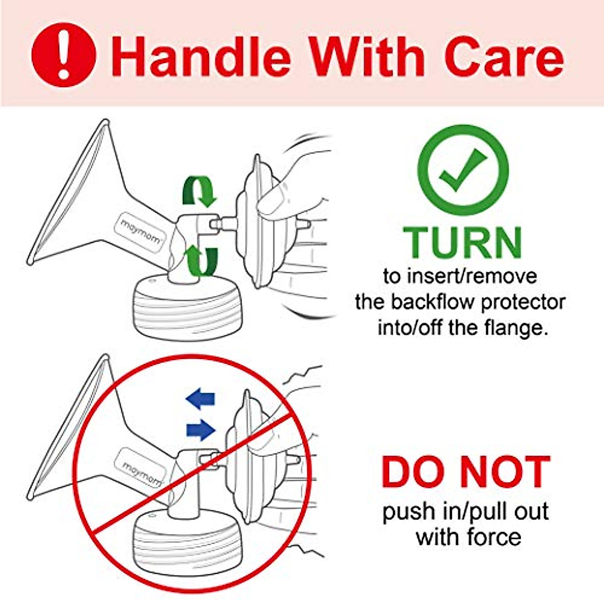 Maymom Pump Parts Compatible with Spectra S1 Spectra S2 Spectra 9 Plus Incl Duckbill Valve Silicone Membrane Replace Spectra Duckbill Valve Spectra S2 Replacement Parts Not Original Spectra Pump Parts