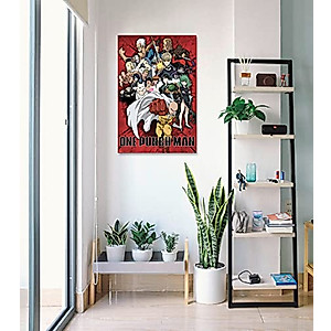 One Punch Man - TV Show Poster (The Heroes) (Size: 24" x 36")