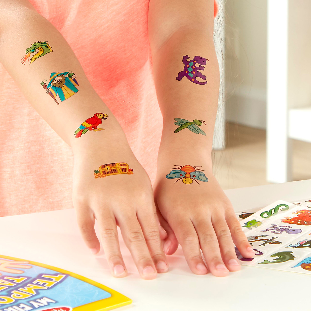 Melissa & Doug My First Temporary Tattoos - Blue