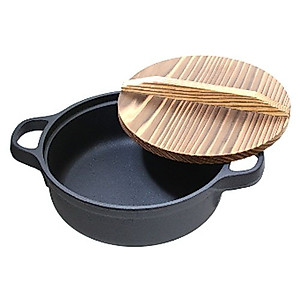Oigen Nambu Ironware Sukiyaki & Dumplings Iron Pan Ca-4 26cm Japan Import :972