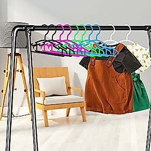 Baby Nursery Closet Hangers,Non-Slip Laundry Infant Pant Hanger for Newborn Clothes Gift,Ultra-Thin Child Coat Hanger for Girl Boy Toddler Kid,80pcs White (White, 40)