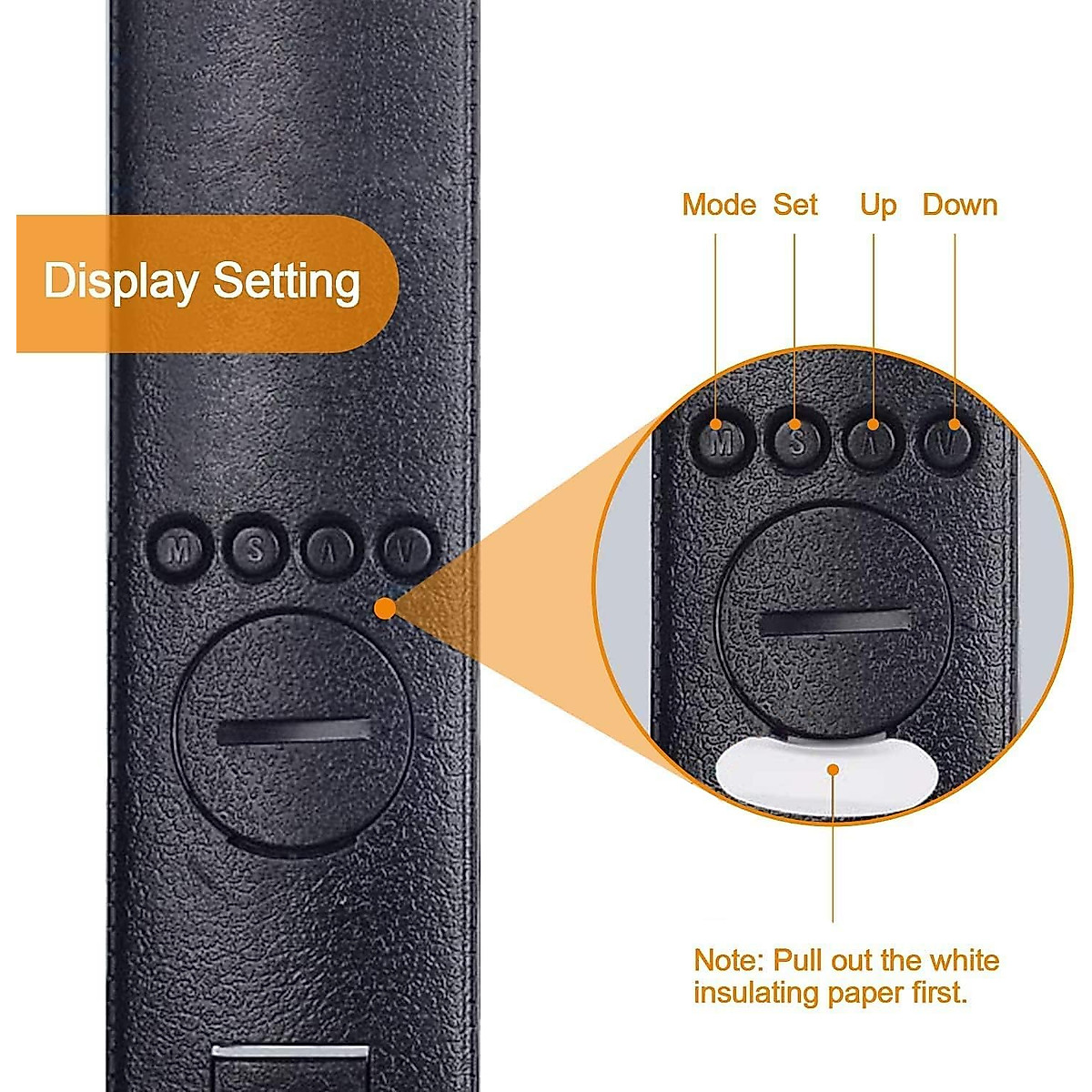 LAOPAO Desk Lamp, LED Desk Lamp with Wireless Charger, USB Charging Port, Adjustable Foldable ​Table Lamp with Clock, Alarm, Date, Temperature, 5-Level Dimmable ​Lighting​, Office Lamp with Adapter