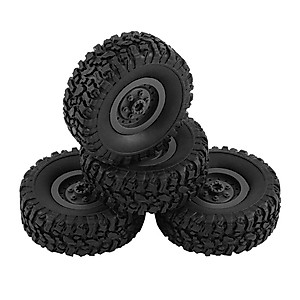 ZJchao Oil Trailer Chassis Spare Tire Kit, for WPL 1/16 B36 B-36 B36K B36KIT Military Truck Car Spare Parts DIY Car Accessoy