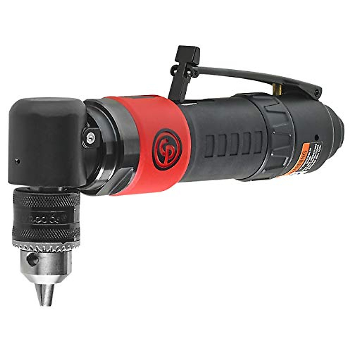 Chicago Pneumatic CP879C - Air Power Drill, Hand Drill, Power Tools & Home Improvement, 3/8 Inch (10 mm), Keyed Chuck, Angle Handle, 0.35 HP / 260 W, Stall Torque 3.2 ft. lbf / 4.4 NM - 2000 RPM