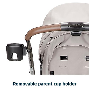 Maxi-Cosi Zelia™ Luxe 5-in-1 Modular - Baby Travel System Car Seat and Stroller, Infant Car Seat and Stroller Combo, Baby Car Seat and Stroller Combo in New Hope Tan