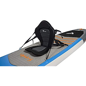 Freein Premium Kayak Seat - Convert Compatible Stand Up Paddleboards into a Kayak, Durable, Easy to Install, Great for Beginners (Black)