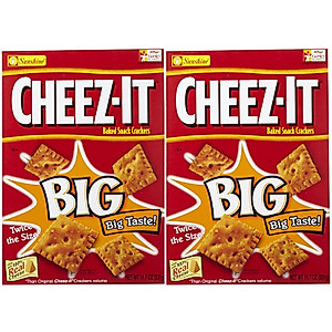 Cheez-It Baked Snack Crackers - Big Original - 11.7 oz - 2 Pack