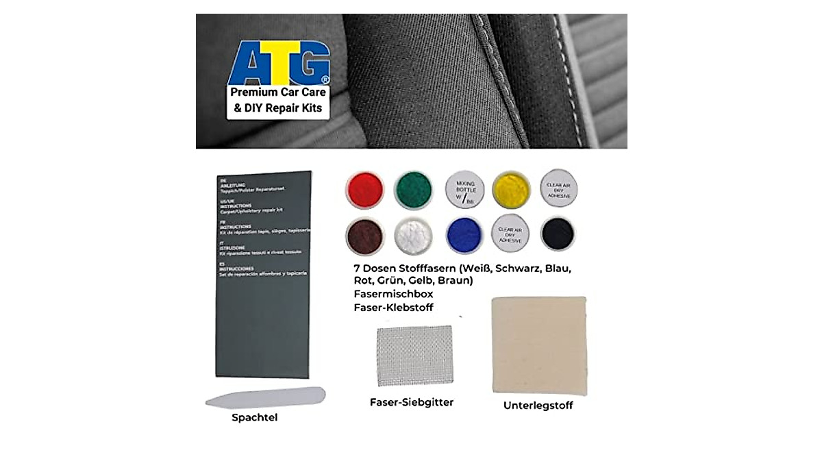 Car Upholstery Repair Kit - Fix Burn Holes Easily