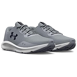 Under Armour Mens Charged Pursuit 3 Road Running Shoe, Mod Gray (104 Black, 13 US