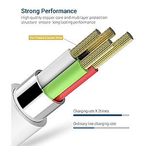Marchpower iPhone Charger Cable MFi Certified Lightning Cable - 3Pack 3FT Fast Charging USB Cable Compatible iPhone Xs MAX XR X 8 8 Plus 7 7 Plus 6s 6s Plus 6 6 Plus and More
