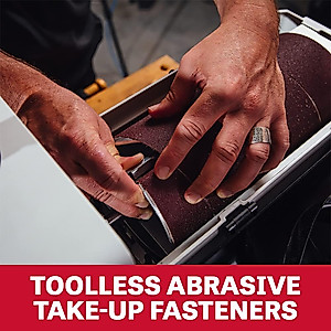 JET JWDS-1020, 10-Inch Benchtop Drum Sander, 1HP, 1Ph 115V (723510)