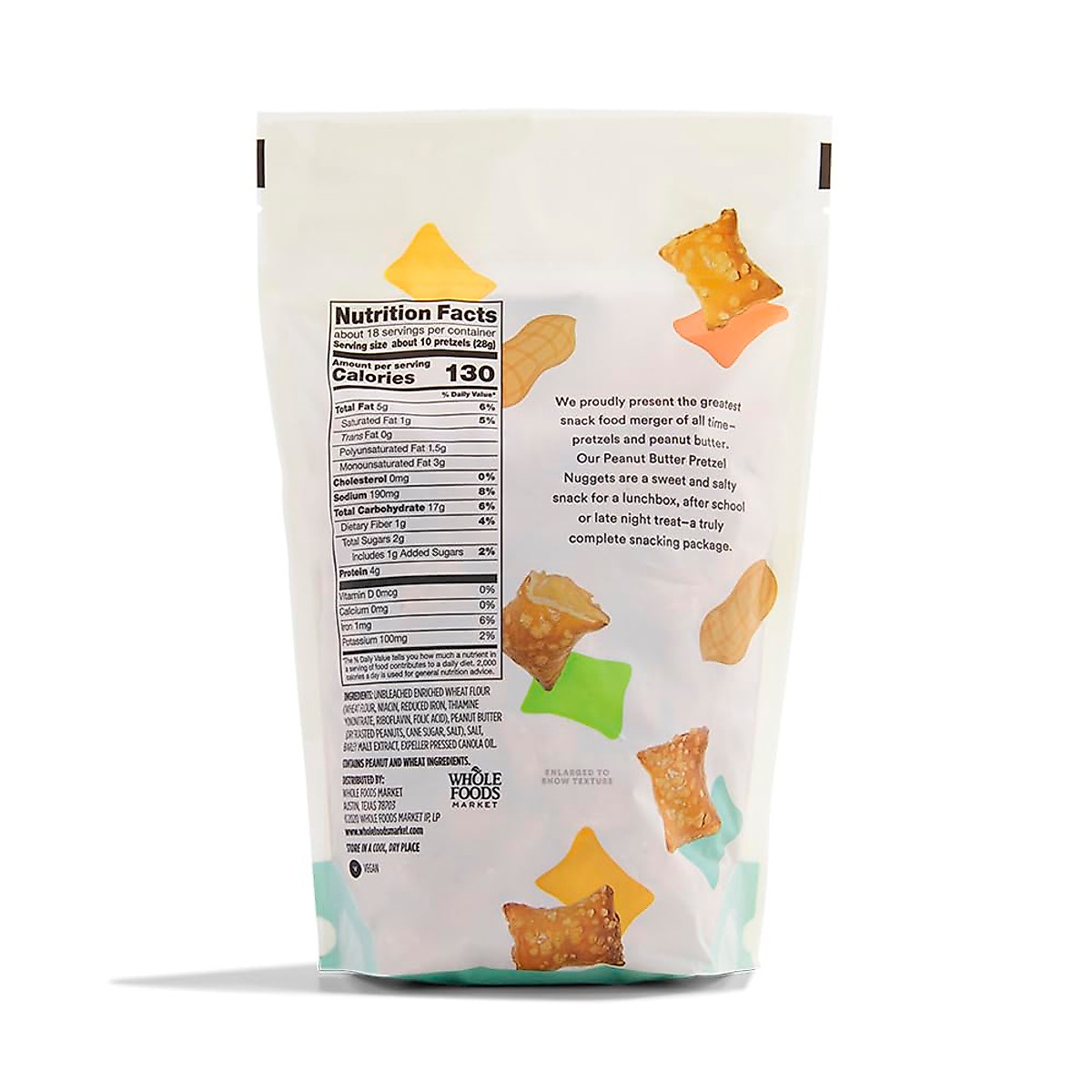 365 by Whole Foods Market, Peanut Butter Pretzel Nuggets, 18 Ounce