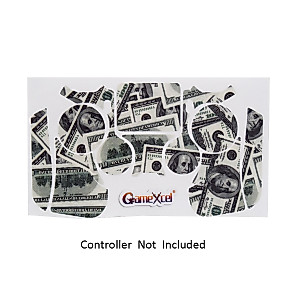 GameXcel Skins Compatible with PS4 Controller - Stickers Compatible with Playstation Dualshock 4 - Decals Cover Skin Accessories Compatible with PS4 Slim Controllers - Big Ballin