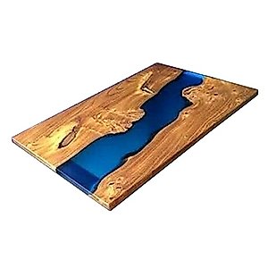 Epoxy Table, Live Edge Wooden Table, Epoxy Resin River Table, Natural Wood, Dining table, Natural Epoxy Table, Resin Table