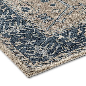 Natural Weave PB Rugs New Hand Made Area Rug 100% Blended Wool Area Rugs (8 x 10 FT)