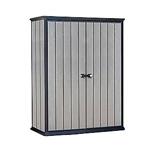 Keter 228430 High-Store Vertical Storage Shed