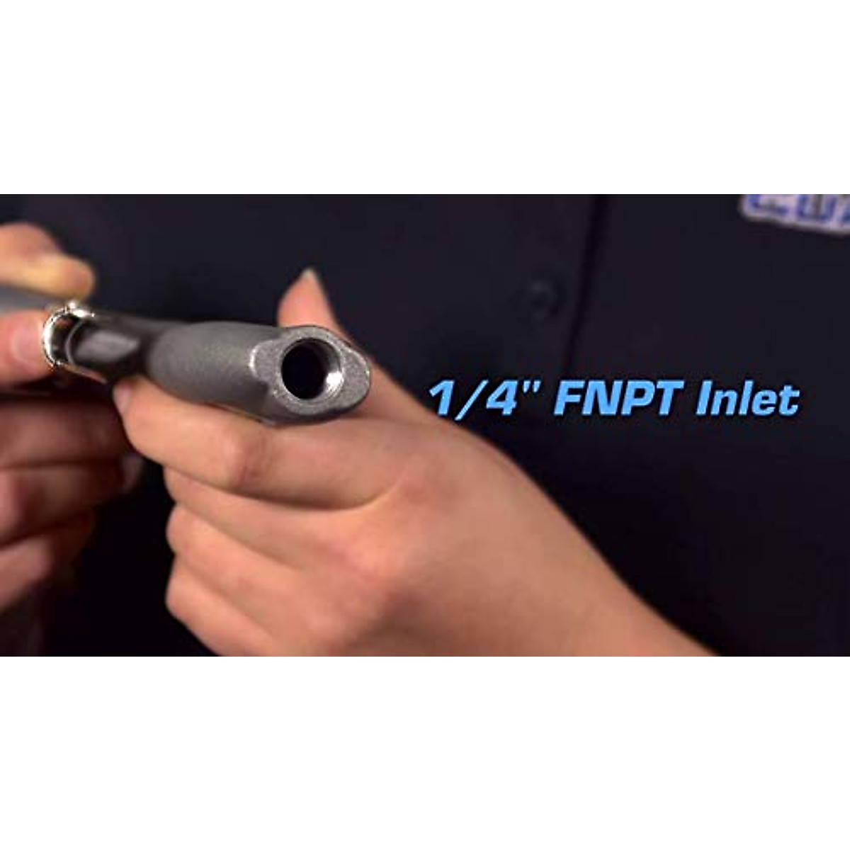 Guardair Long John 75LJ036AA Safety Air Blow Gun OSHA Compliant Alloy Nozzle with 36-Inch Aluminum Extension