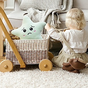 KINREX Star 2 Sides Plush Stuffed Toy - Kid Stuffed Star Toy - Measures 6" – 15.2 cm.