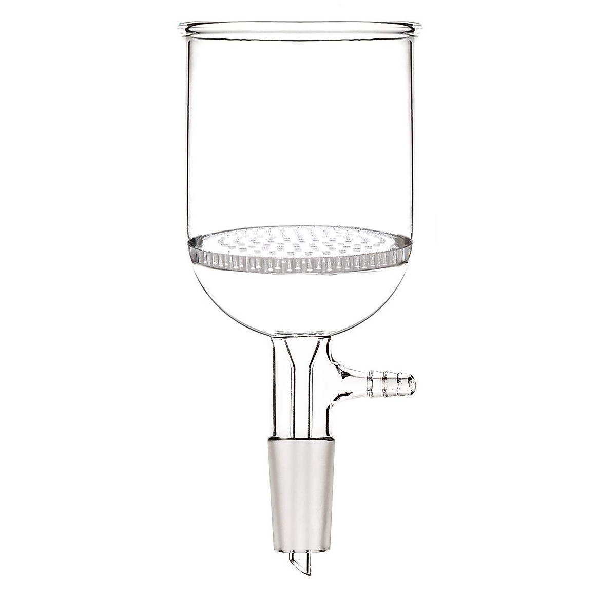 Deschem 600ml,24/40,Glass Buchner Funnel with 90mm Pore Plate,Lab Glassware