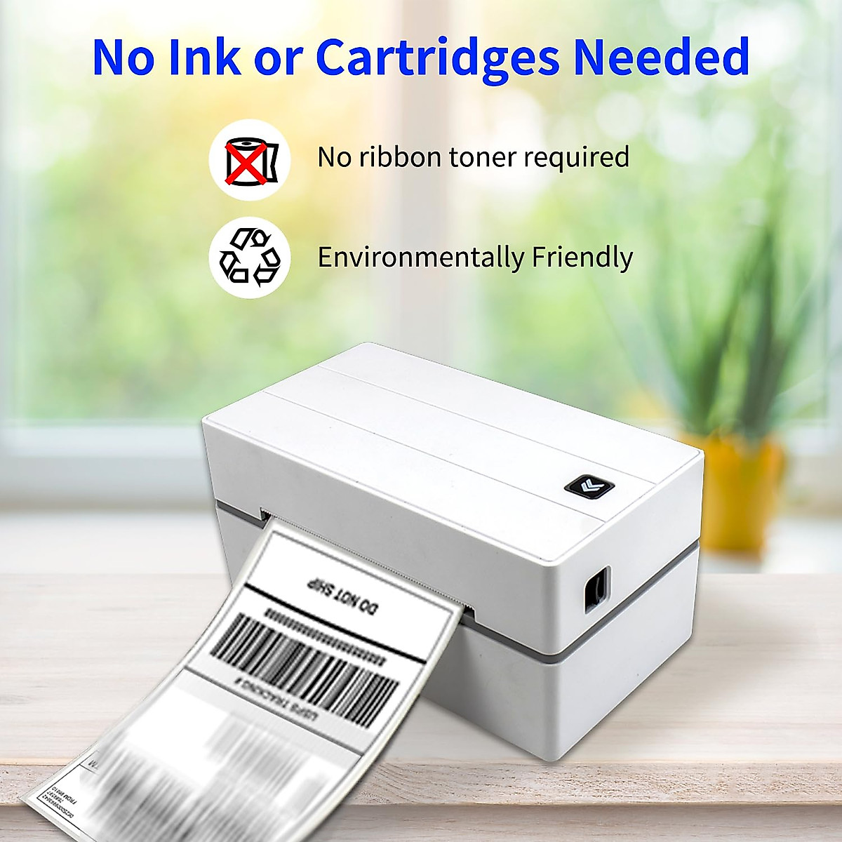 NETUM Shipping Label Printer, High-Speed 150mm/s Direct USB Thermal Barcode Printer 4×6 Shipping Label Printer Label Maker Machine Compatible with Ebay, Amazon, FedEx,UPS,Shopify,Etsy