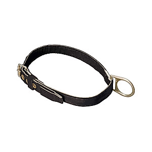 Miller Honeywell Safety Products Safety by 124N/MBK Double D-Ring Lined Body Belt with 1-3/4-Inch Webbing, Medium, Black