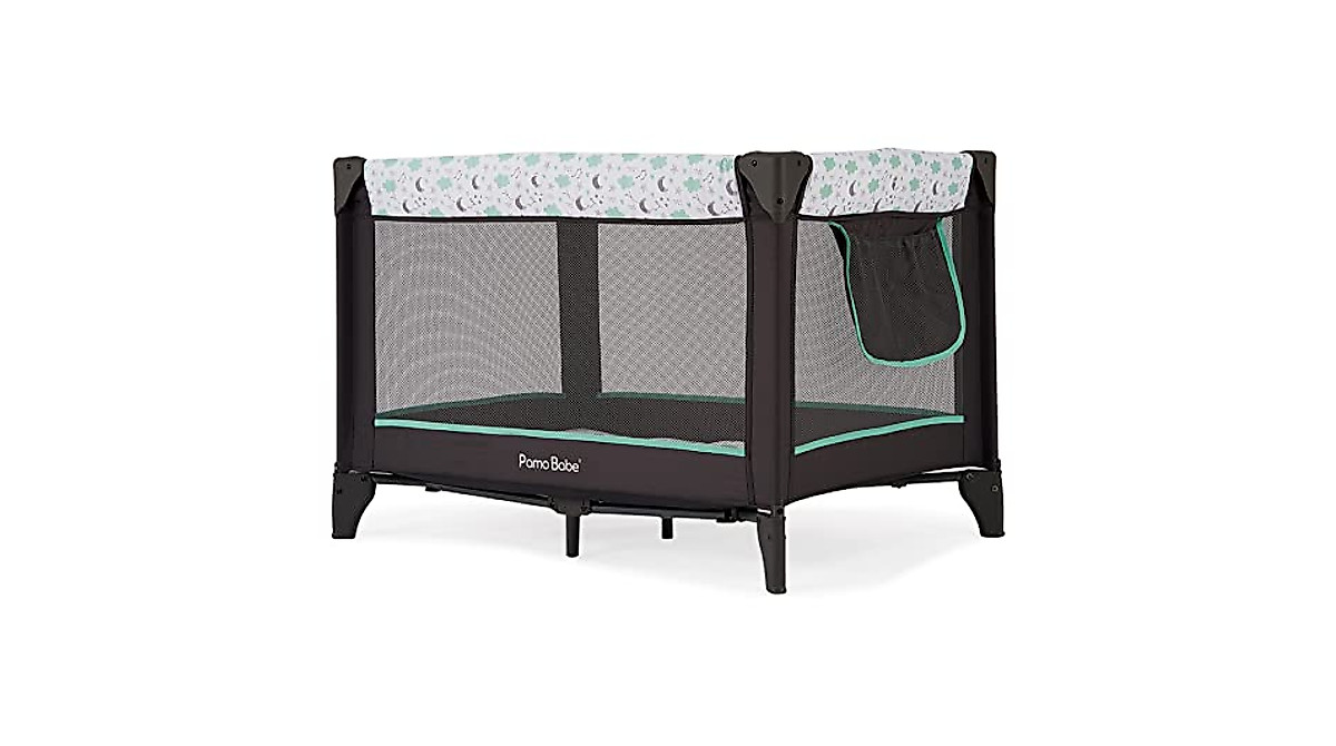 Pamo Babe Portable Baby Playpen – Compact, Stable & Travel-Friendly