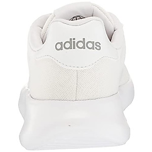 adidas Women's Lite Racer 3.0 Running Shoe, White/White/Grey Two, 8