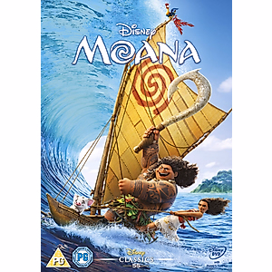 Moana [DVD] [2016] [Region2] Requires a Multi Region Player