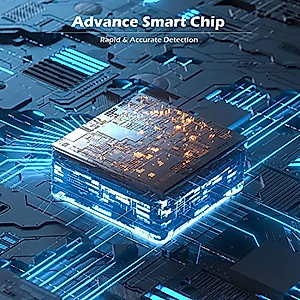 Professional Metal Detector for Adults, Pinpoint Gold Detector with LCD Display, 11"x14" Waterproof Search Coil, 15'' Detection Depth, 5 Search Modes, IP68 Waterproof for Treasure Hunting