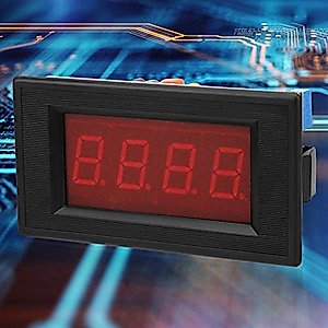 5135A 3 1/2 Digit Red LED Digital Volt Voltmeter Panel Meter DC Voltmeter Voltage Meter(DC50V/DC100V/DC200V)