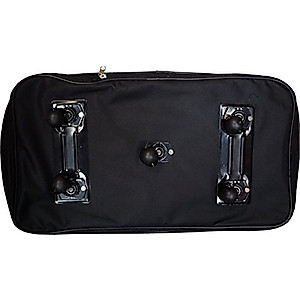 Pack of 2, 36" Expandable Wheeled Bags Rolling Duffel Spinner Luggage