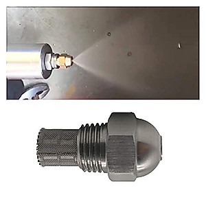 VIEUE Garden Drip Irrigation System Accessories 1 Piece of 1/4'' Stainless Steel Spray Nozzle (Color : 0.7mm)